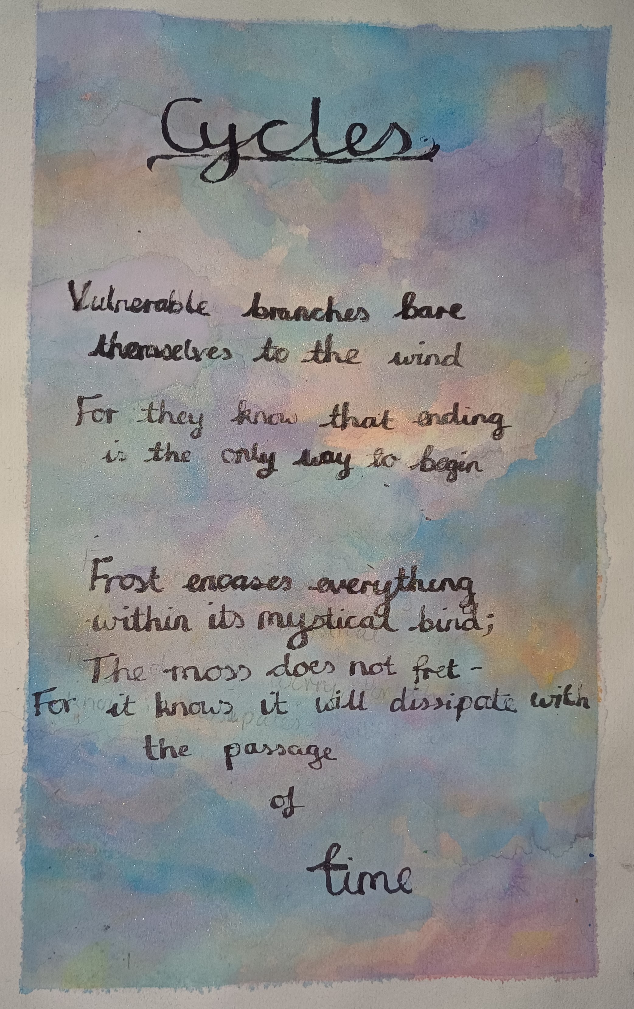 Cycles: A Short Poem for Winter – The Opaque Elephant